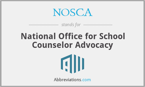 What does NOSCA stand for?