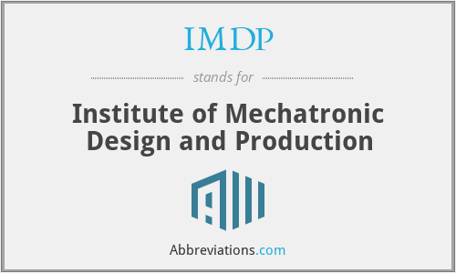 What does IMDP stand for?