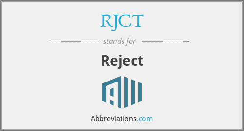What does RJCT stand for?