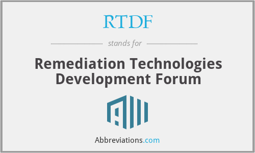 What does RTDF stand for?