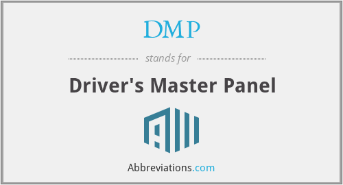 DMP - Driver's Master Panel