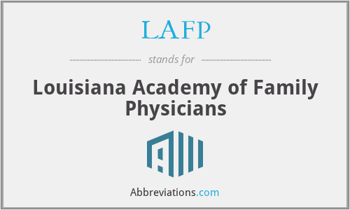 What does LAFP stand for?