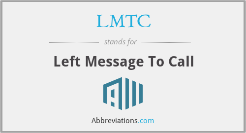 What does LMTC stand for?
