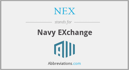 What does NEX stand for?