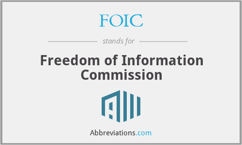 What does FOIC stand for?