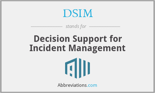 What does DSIM stand for?