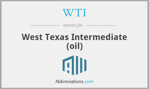 What does WTI stand for?