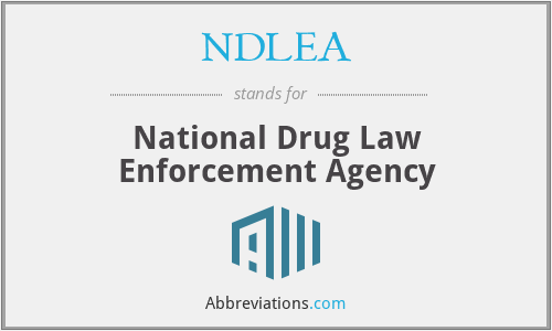 What does NDLEA stand for?
