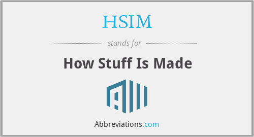 What does HSIM stand for?