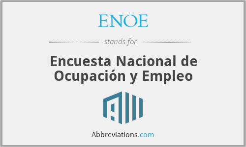 What does ENOE stand for?