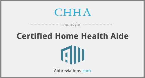 What does CHHA stand for?