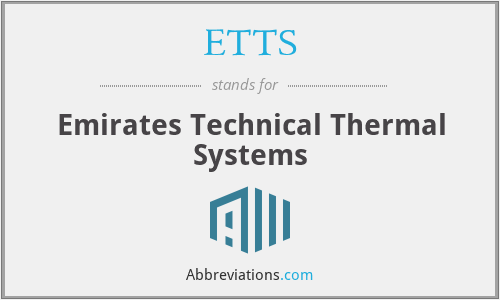 What does ETTS stand for?