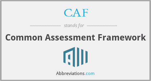 What does CAF stand for?