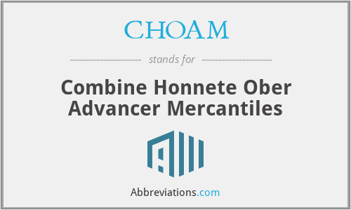 What does CHOAM stand for?