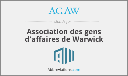 What does AGAW stand for?