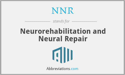 What does NNR stand for?