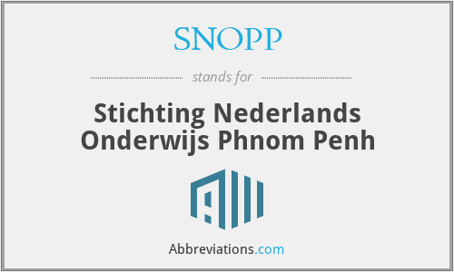 What does SNOPP stand for?