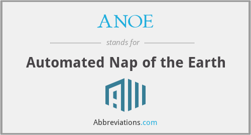 What does ANOE stand for?