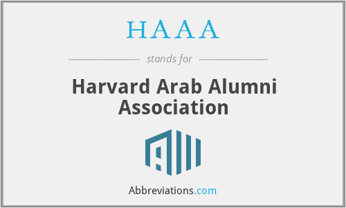 What does HAAA stand for?
