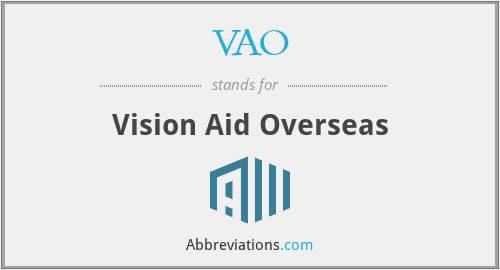 What does VAO stand for?