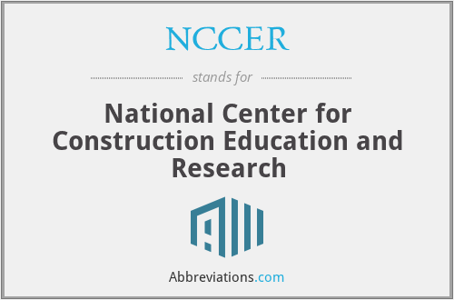 What does NCCER stand for?