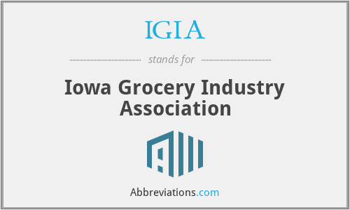 What does IGIA stand for?