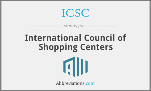 What does ICSC stand for?