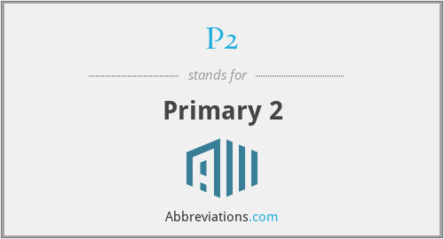 What does P2 stand for?