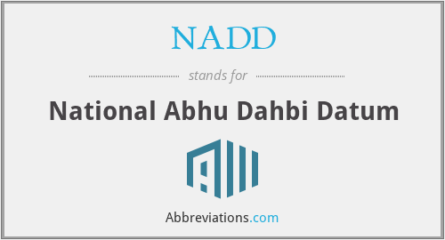 What does NADD stand for?