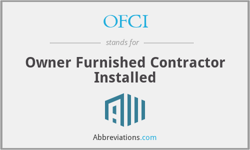 What does OFCI stand for?