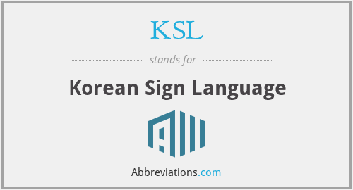 What does KSL stand for?
