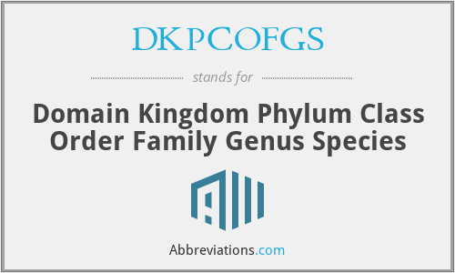 What does DKPCOFGS stand for?