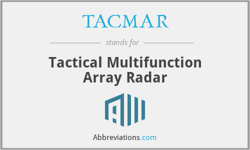 What does TACMAR stand for?