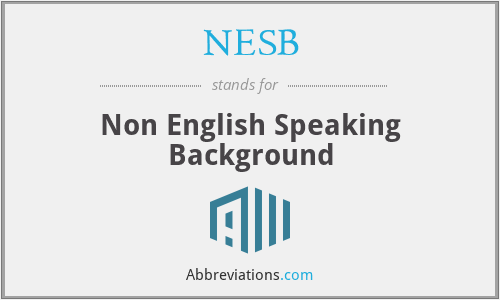 What does NESB stand for?