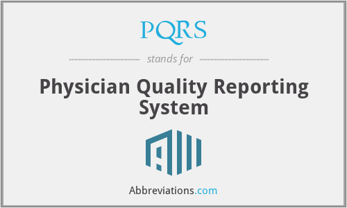 What does PQRS stand for?
