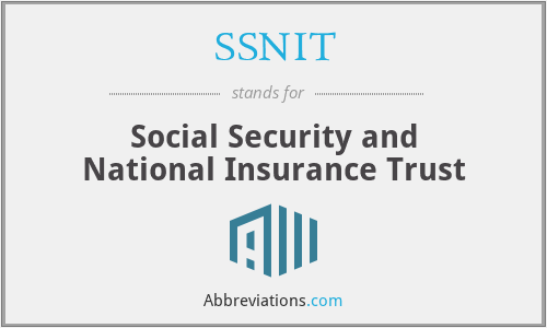 What does SSNIT stand for?