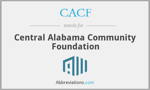 What does CACF stand for?