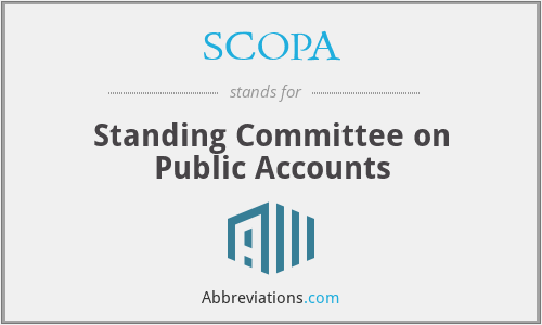 What does SCOPA stand for?