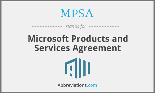 What does MPSA stand for?