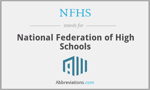 What does NFHS stand for?