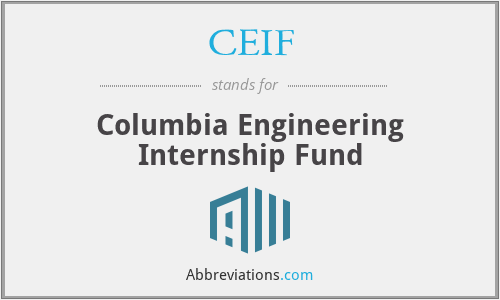 What does CEIF stand for?