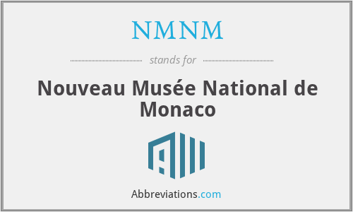 What does NMNM stand for?