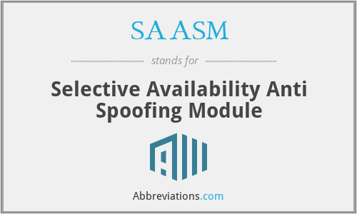 What does SAASM stand for?