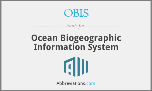 What does OBIS stand for?