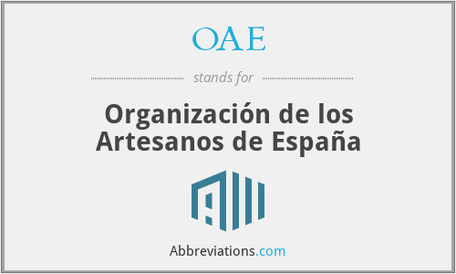 What does OAE stand for?