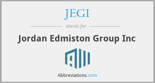 What does JEGI stand for?