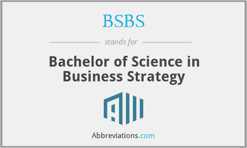 What does BSBS stand for?