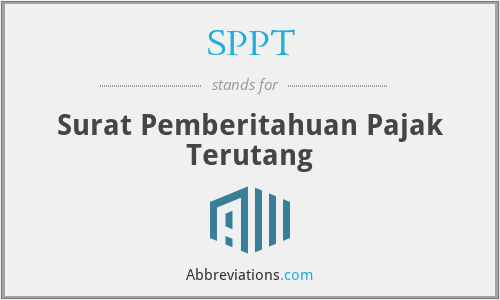 What does SPPT stand for?