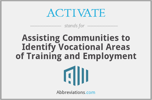 What does ACTIVATE stand for?