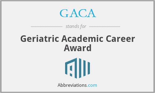 What does GACA stand for?